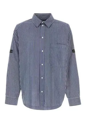 Balenciaga Striped Shirt - Blue