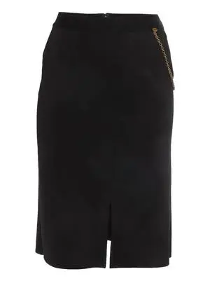 GIVENCHY Stretch-knit Chain-detail Midi Skirt