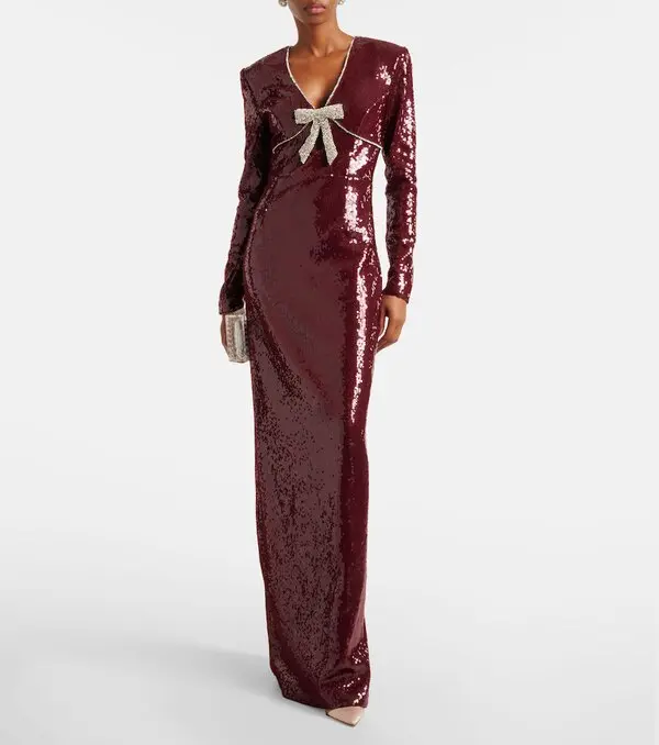 Rebecca Vallance Sequined Gown