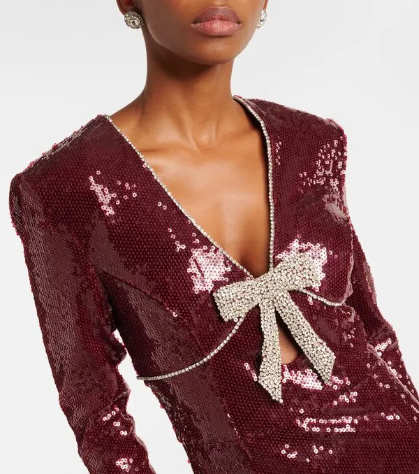 Rebecca Vallance Sequined Gown