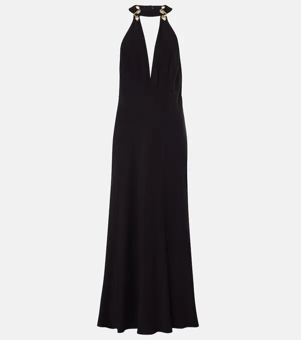 Rixo Eleanora Maxi Dress - Black