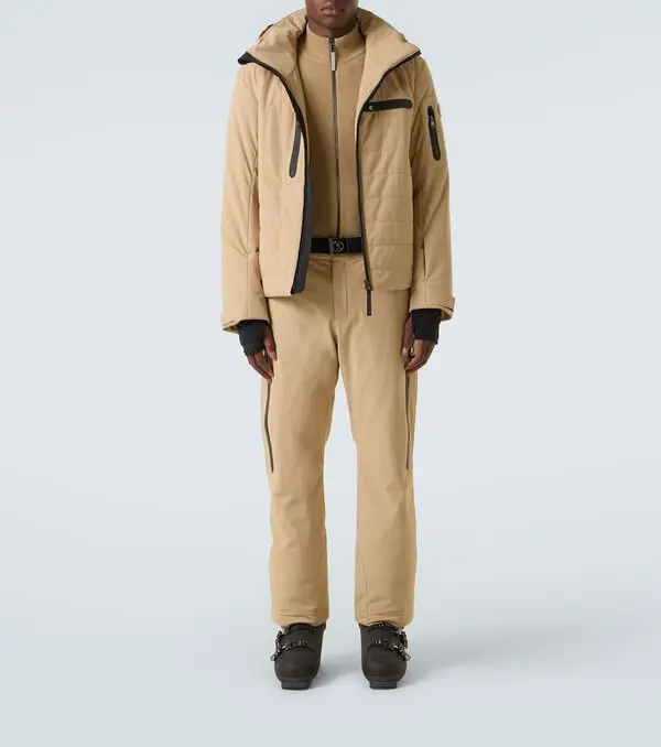 Bogner Dexter Wool And Cashmere Zip-up Sweater
