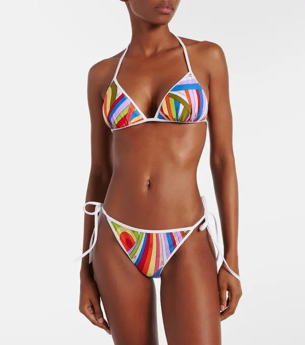 Emilio Pucci Printed Bikini Bottoms