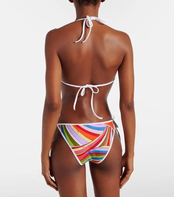 Emilio Pucci Printed Bikini Bottoms