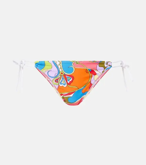 Emilio Pucci Printed Bikini Bottoms - Multicoloured