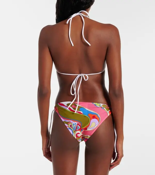 Emilio Pucci Printed Bikini Bottoms