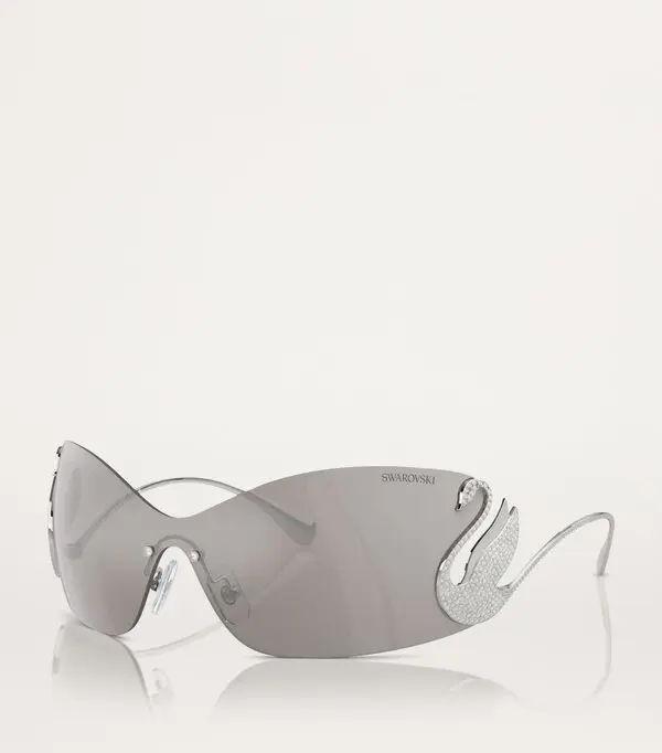SWAROVSKI Acetate Sk7020 Sunglasses With Embellished Detailing