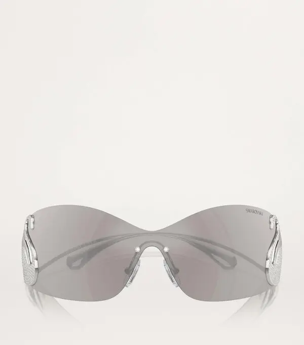 SWAROVSKI Acetate Sk7020 Sunglasses With Embellished Detailing