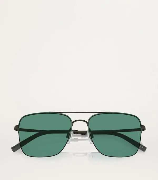 Oliver Spencer Metal R-2 Sunglasses - Metallic