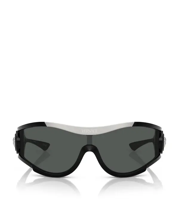 Versace Ve4475 Injected Sunglasses - Black