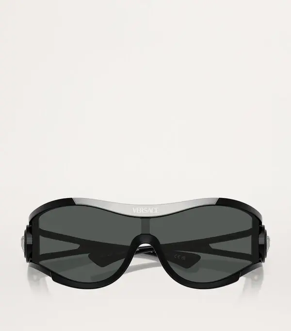 Versace Ve4475 Injected Sunglasses - Black