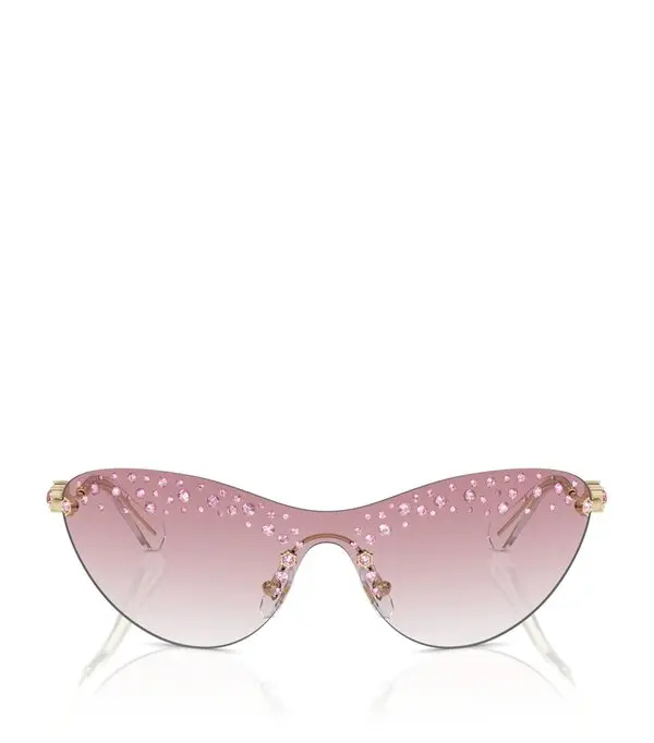 SWAROVSKI Sk7023 Sunglasses - Gold