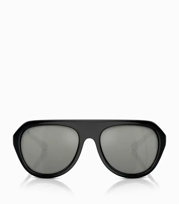 FERRARI Injected Fh2002qu Sunglasses - Black