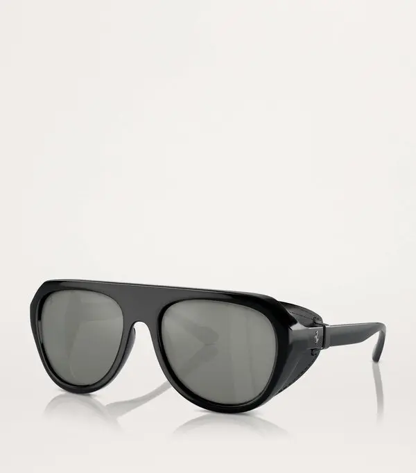 FERRARI Injected Fh2002qu Sunglasses - Black