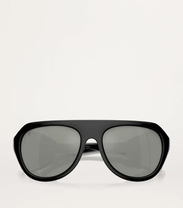 FERRARI Injected Fh2002qu Sunglasses - Black