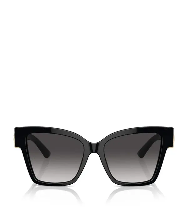 Dolce & Gabbana Acetate Cat Eye Sunglasses - Black