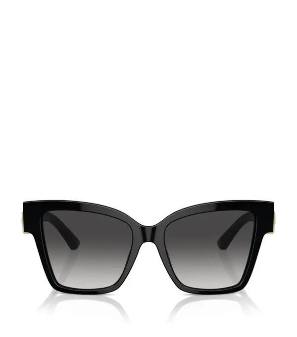 Dolce & Gabbana Acetate Cat Eye Sunglasses - Black