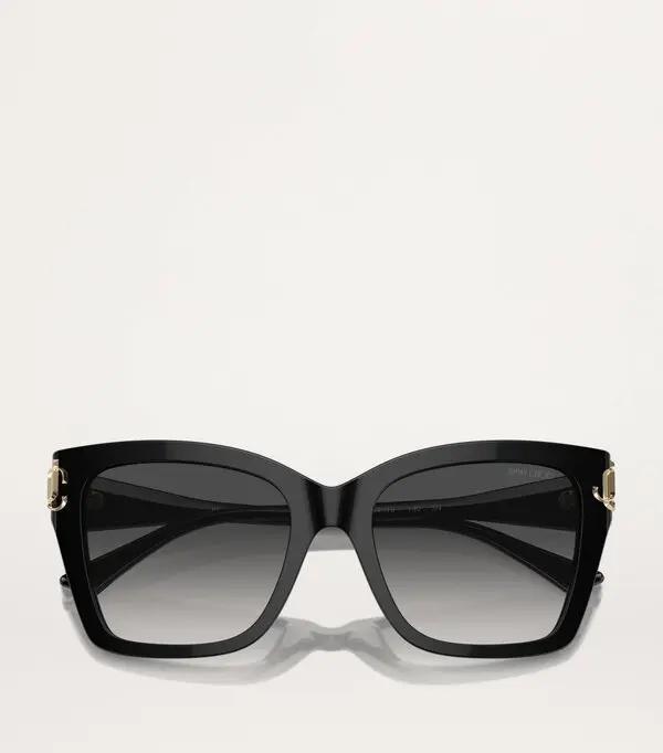 JIMMY CHOO Acetate Jc5012 Sunglasses - Black