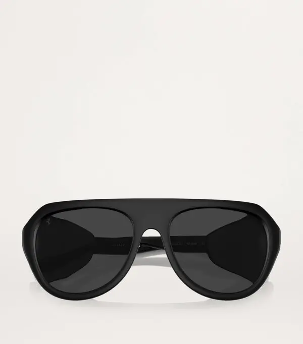 FERRARI Acetate Aviator Sunglasses