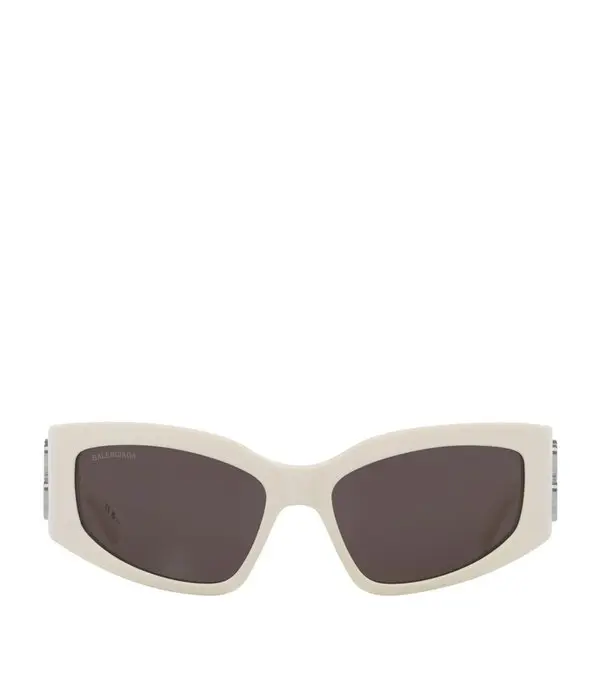 Balenciaga Acetate Bb0321s Sunglasses - White