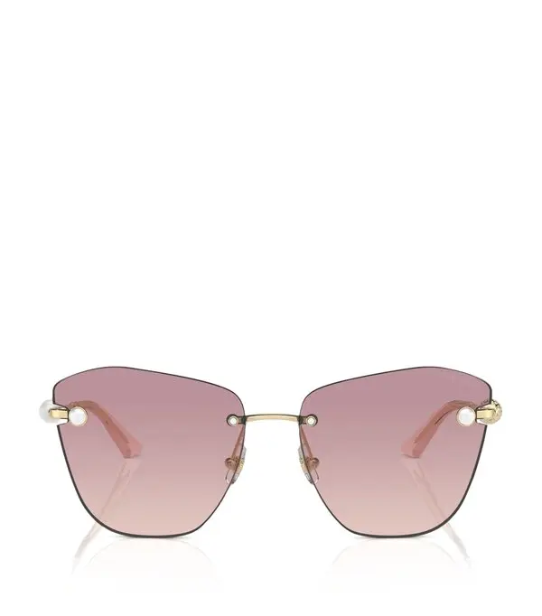 JIMMY CHOO Metal Jc4004hb Sunglasses - Gold