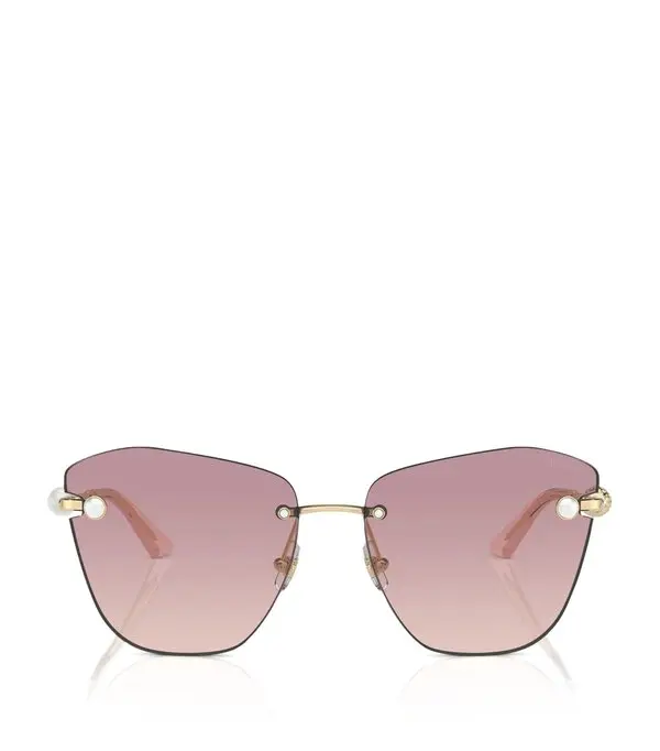 JIMMY CHOO Metal Jc4004hb Sunglasses - Gold