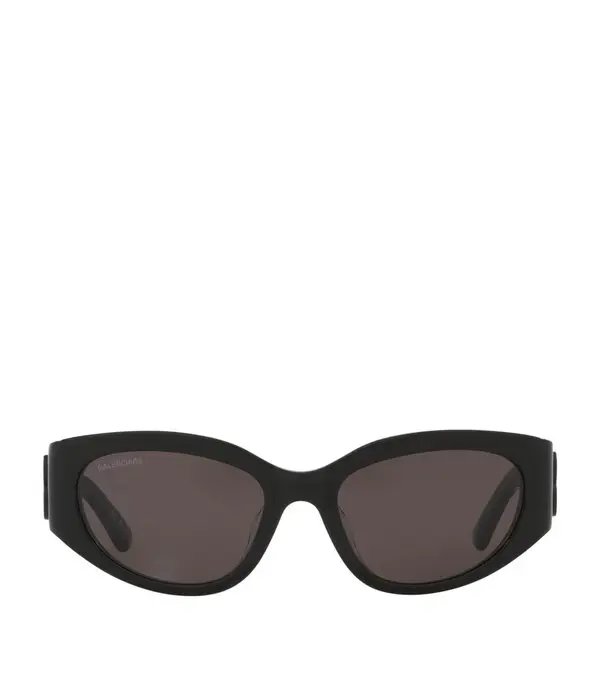 Balenciaga Acetate Bb0324sk Sunglasses - Black