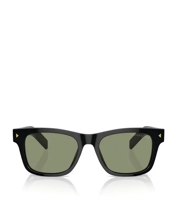 Prada Acetate Wayfarer Sunglasses - Black