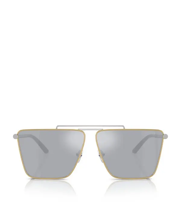 Versace Metal Ve2266 Sunglasses - Gold