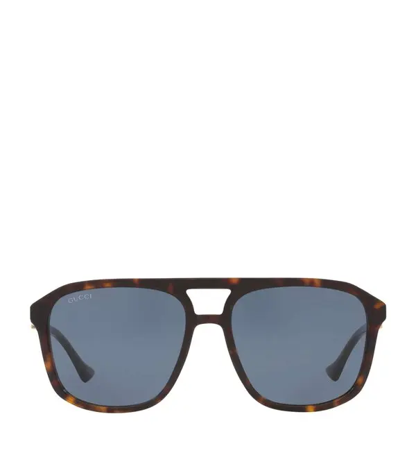 Gucci Acetate Sunglasses - Brown