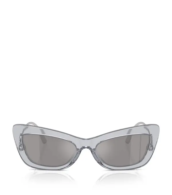 Dolce & Gabbana Acetate Cat Eye Sunglasses - Grey