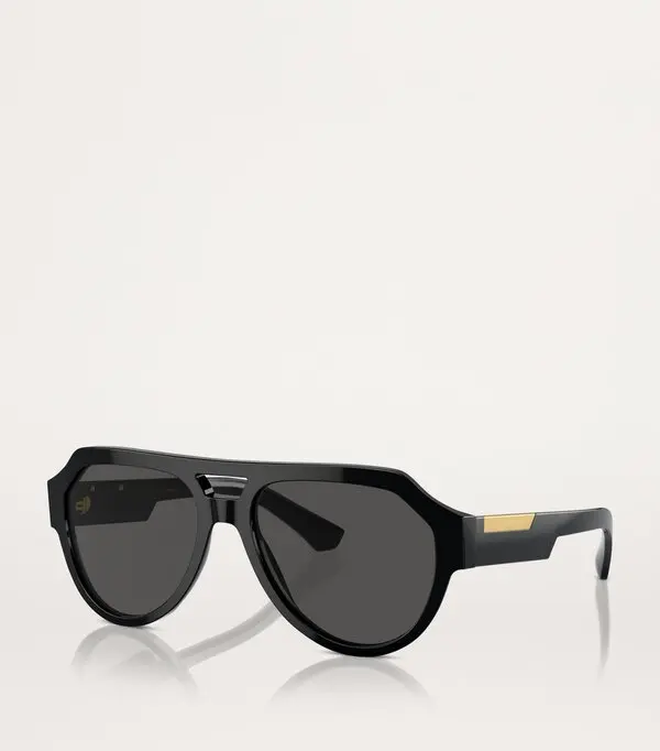 Dolce & Gabbana Metal Aviator Sunglasses