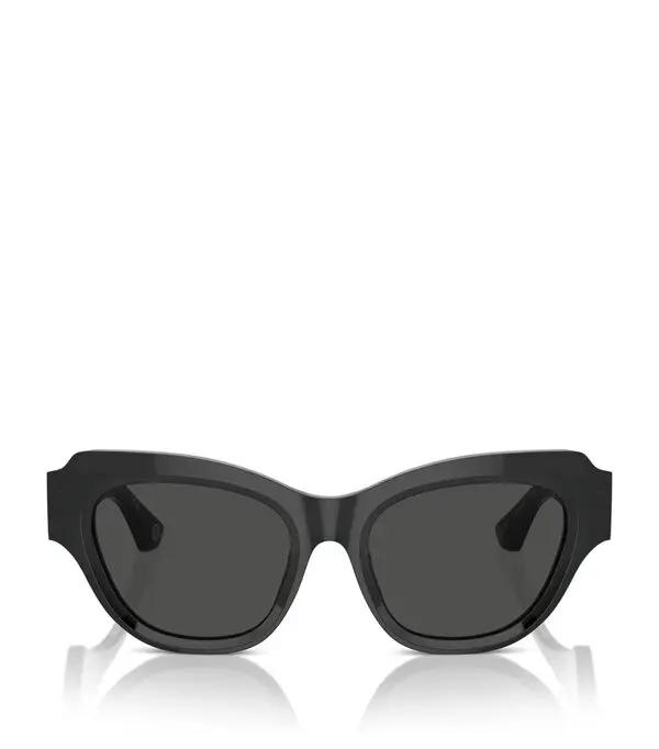 Burberry Acetate Cat Eye Sunglasses - Grey
