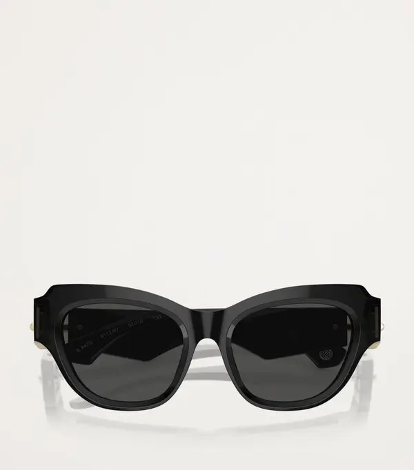 Burberry Acetate Cat Eye Sunglasses - Grey
