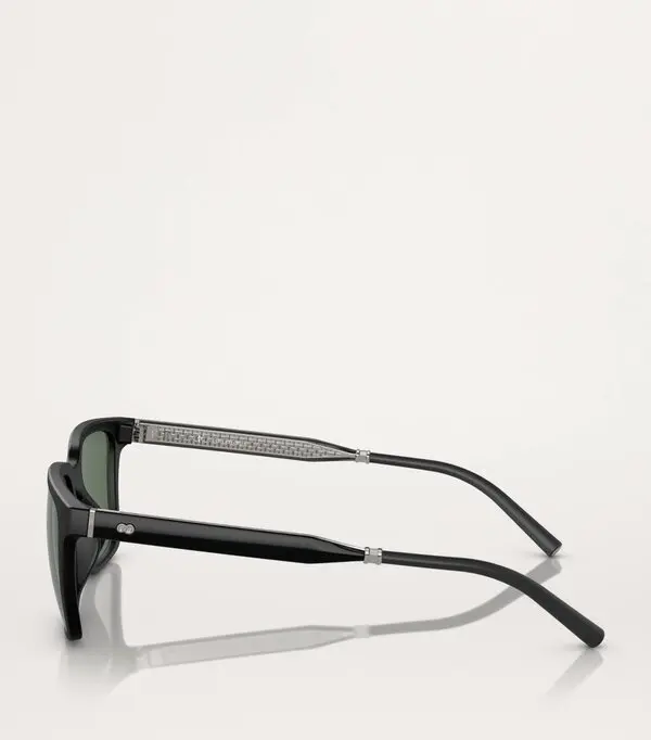 Oliver Spencer Acetate Mr. Federer Sunglasses - Black