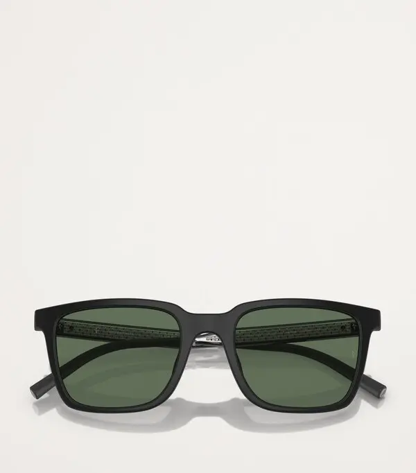 Oliver Spencer Acetate Mr. Federer Sunglasses - Black