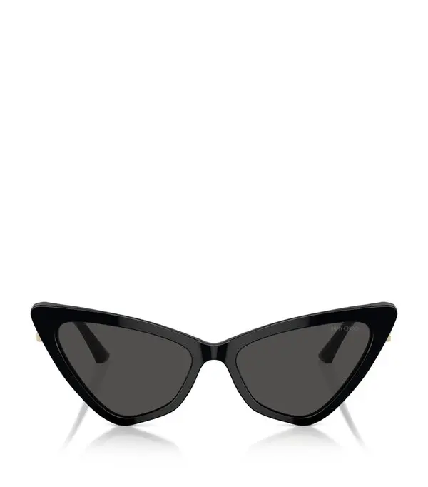 JIMMY CHOO Acetate Jc5008 Sunglasses - Black