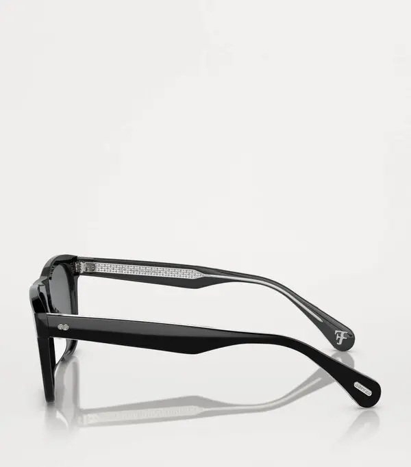 Oliver Spencer Bio-nylon R-3 Sunglasses - Black