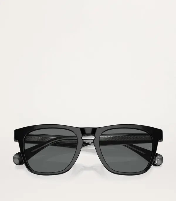 Oliver Spencer Bio-nylon R-3 Sunglasses - Black