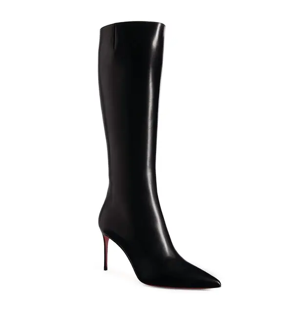 CHRISTIAN LOUBOUTIN Kate Botta Nappa Leather Boots 85