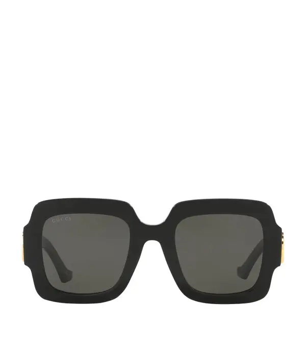Gucci Acetate Square Frame Sunglasses