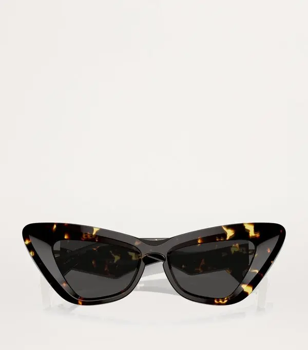 Burberry Acetate Cat Eye Sunglasses - Brown