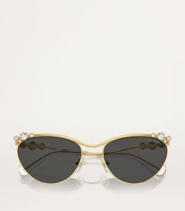 SWAROVSKI Metal Embellished Sunglasses