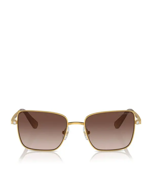 SWAROVSKI Metal Sk7015 Sunglasses - Yellow