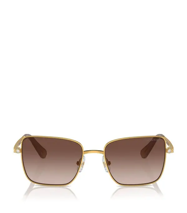SWAROVSKI Metal Sk7015 Sunglasses - Yellow