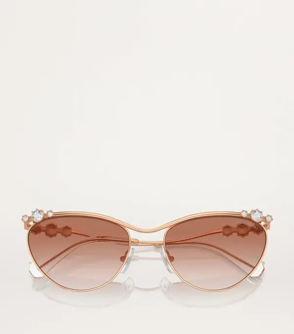 SWAROVSKI Sk7017 Metal Sunglasses