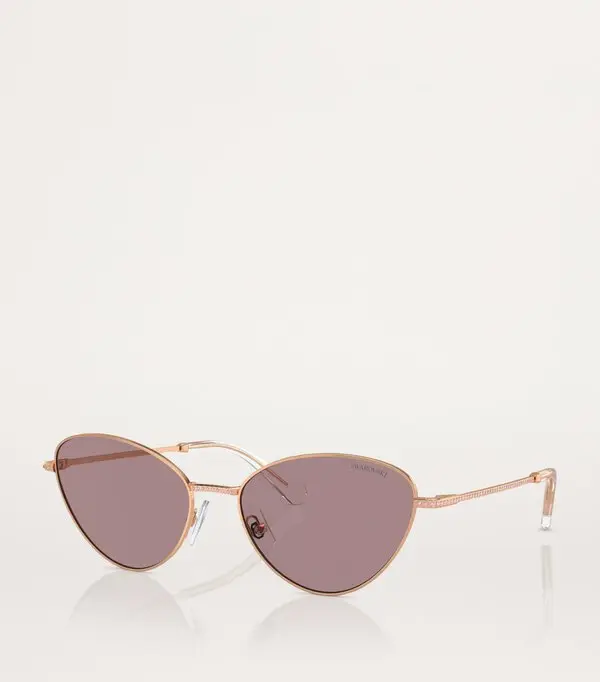 SWAROVSKI Metal Sunglasses - Gold