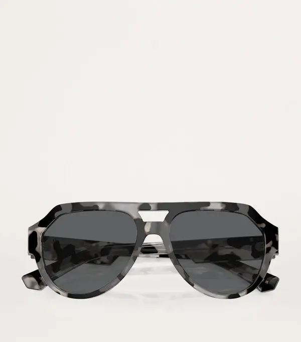 Dolce & Gabbana Acetate Aviator Sunglasses