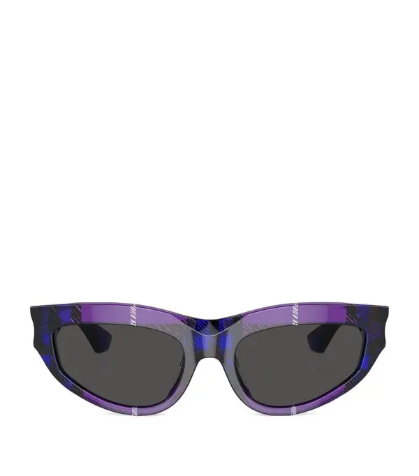 Burberry Acetate Be4425u Sunglasses - Purple