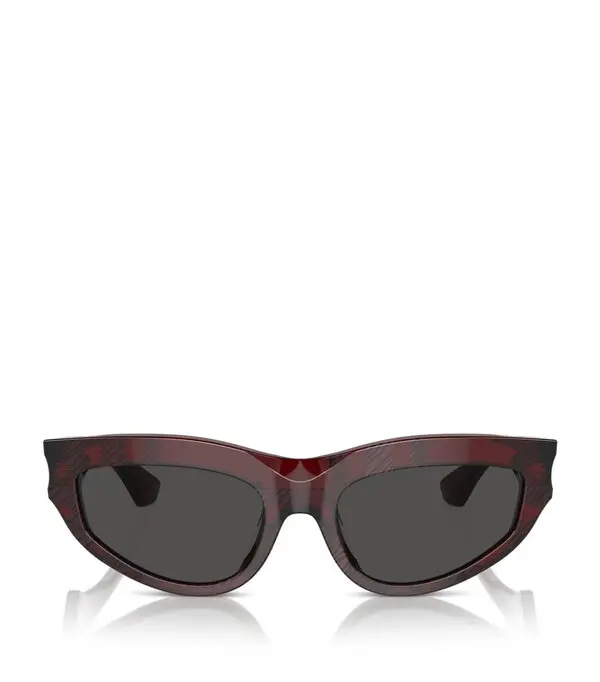 Burberry Acetate Be4425u Sunglasses - Red